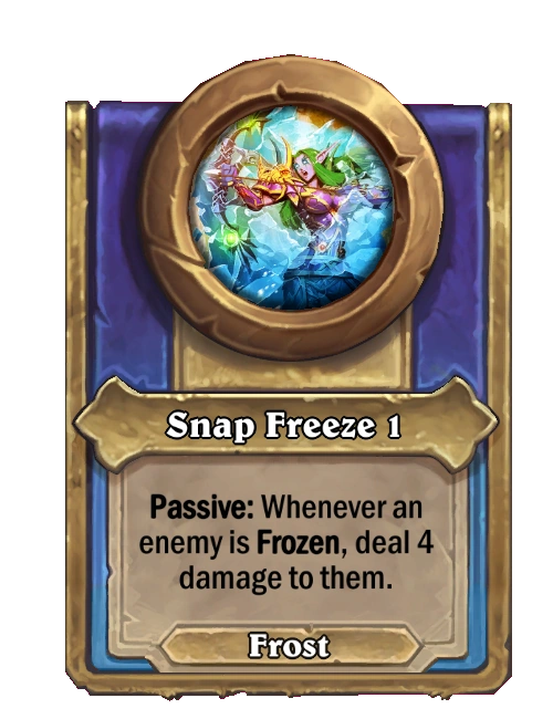 Mercenaries/Snap Freeze 1 - Hearthstone Wiki