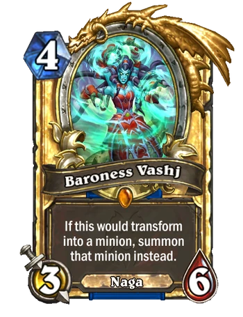 Baroness Vashj - Hearthstone Wiki