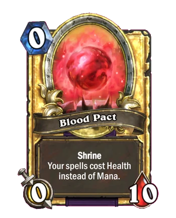 Blood Pact - Hearthstone Wiki