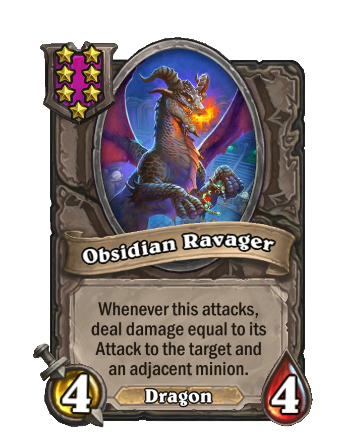 Battlegrounds/Obsidian Ravager - Hearthstone Wiki