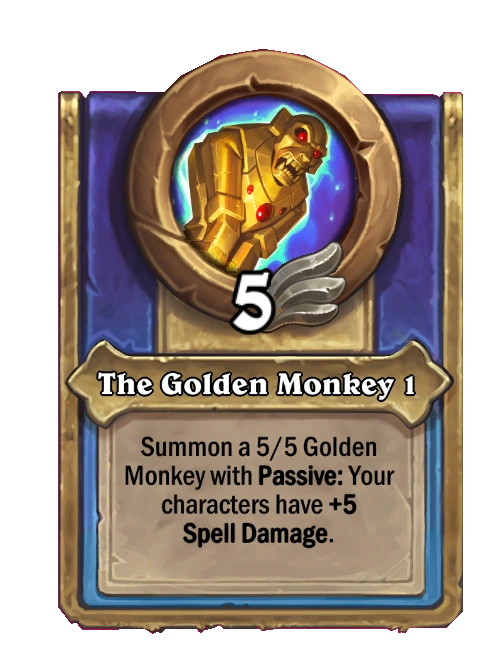 Mercenaries/The Golden Monkey 1 - Hearthstone Wiki