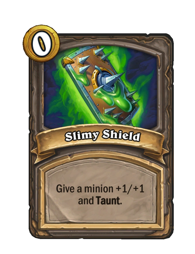 Battlegrounds/Slimy Shield - Hearthstone Wiki