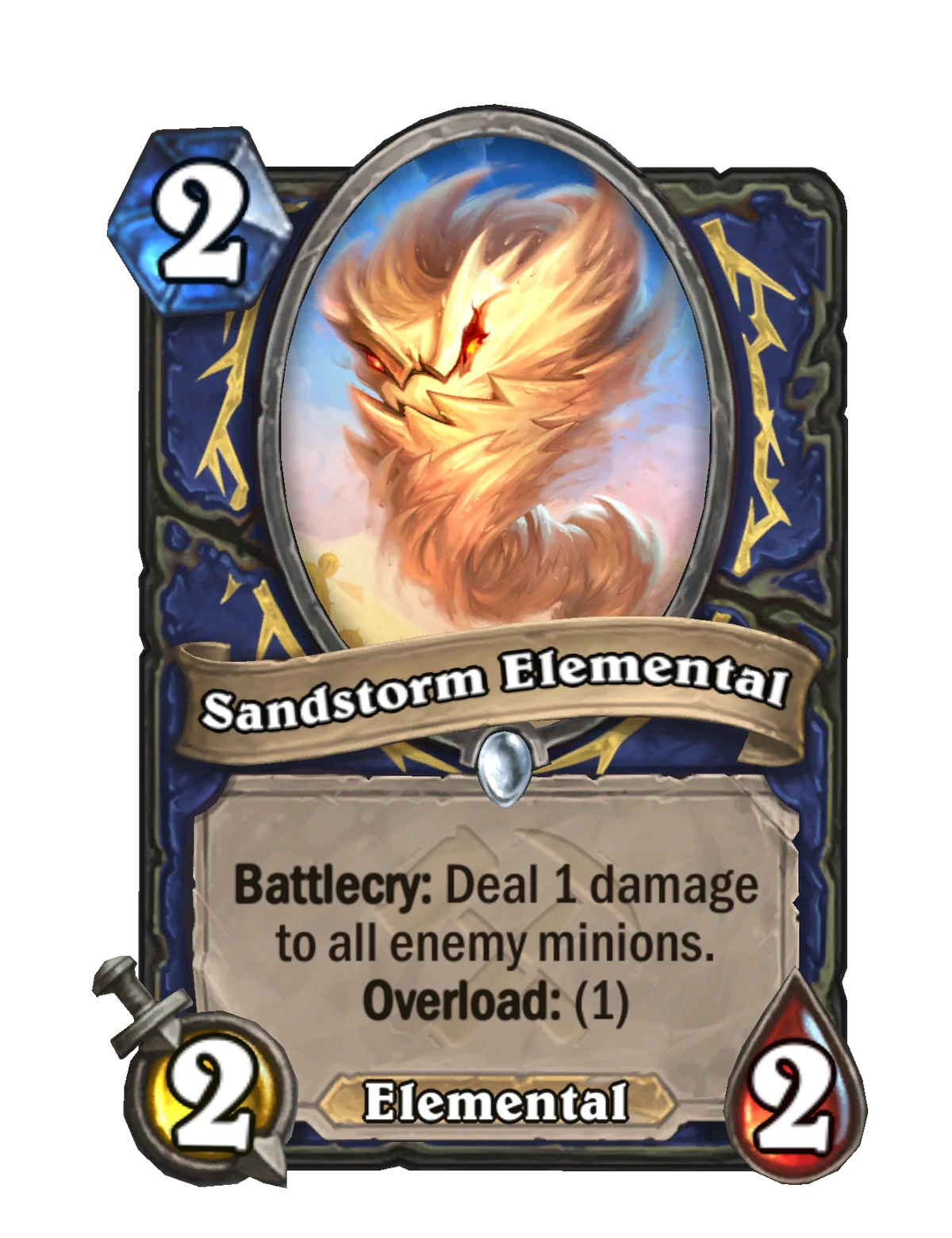 Sandstorm Elemental - Hearthstone Wiki