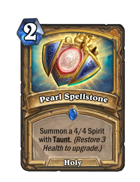 Greater Pearl Spellstone - Hearthstone Wiki