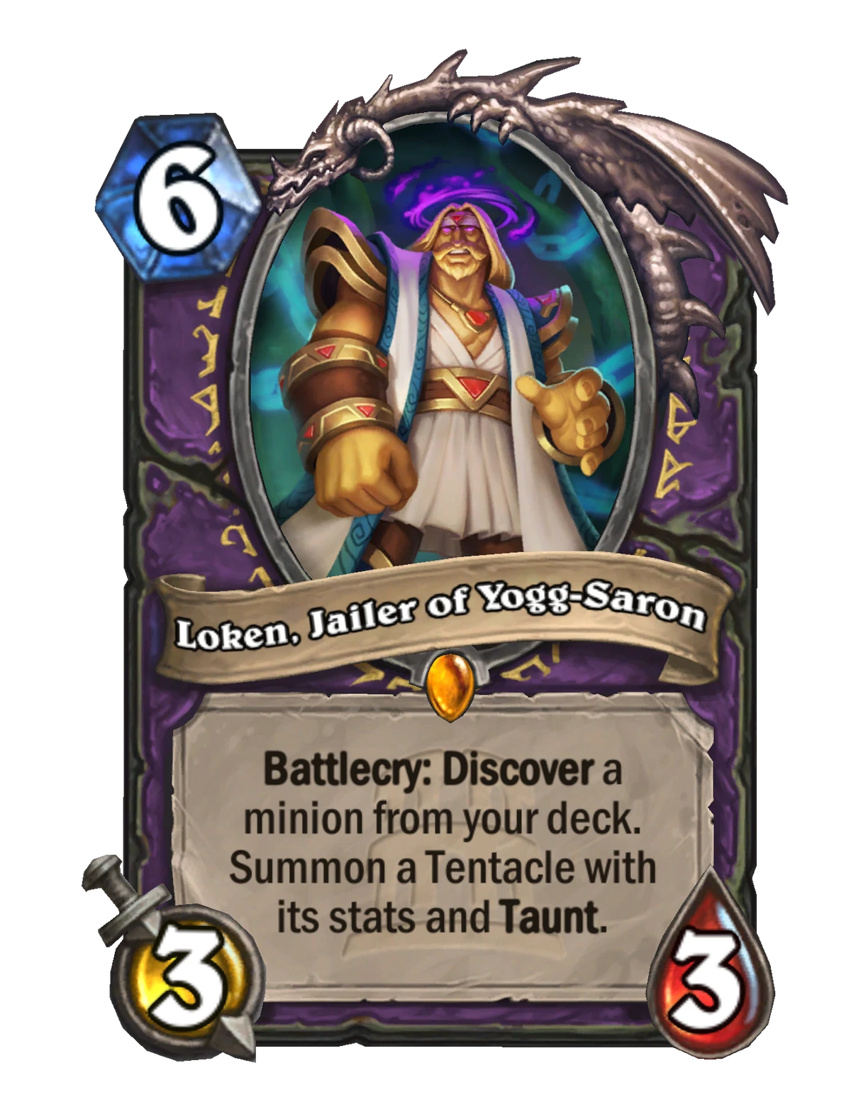 Loken, Jailer of Yogg-Saron - Hearthstone Wiki