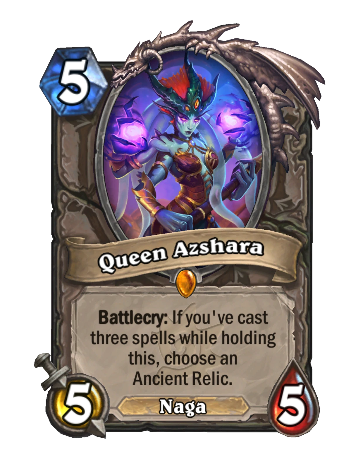 Queen Azshara - Hearthstone Wiki