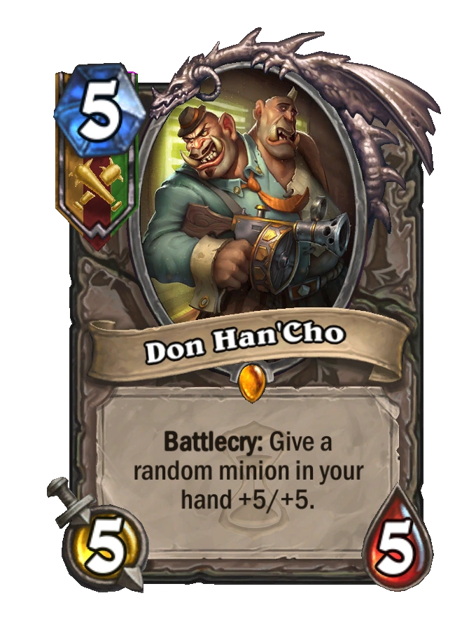 Don Han'Cho (Caverns of Time) - Hearthstone Wiki