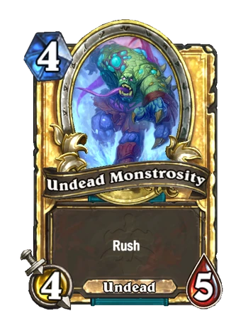 Undead Monstrosity - Hearthstone Wiki