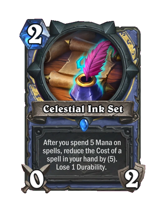 Celestial Ink Set - Hearthstone Wiki
