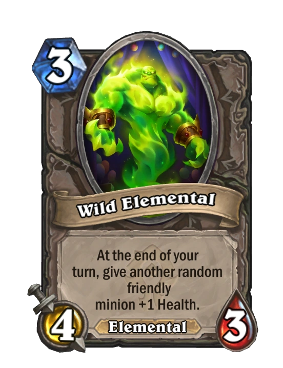 Wild Elemental - Hearthstone Wiki