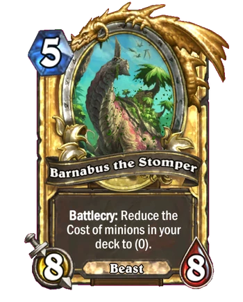 Barnabus the Stomper - Hearthstone Wiki