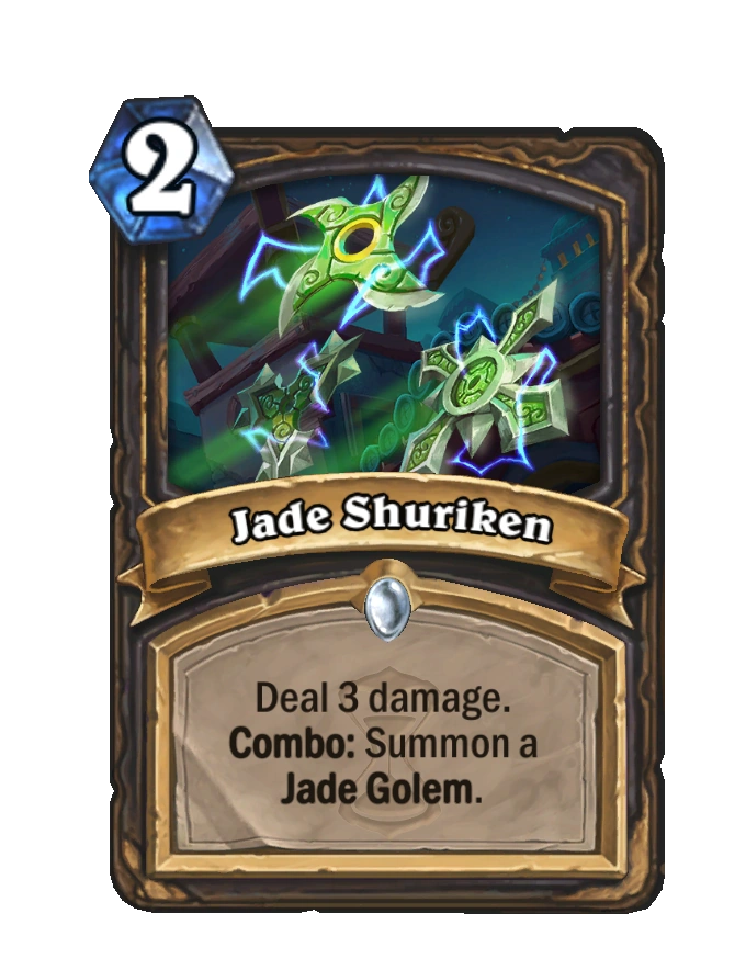 Jade Shuriken (Caverns of Time) - Hearthstone Wiki