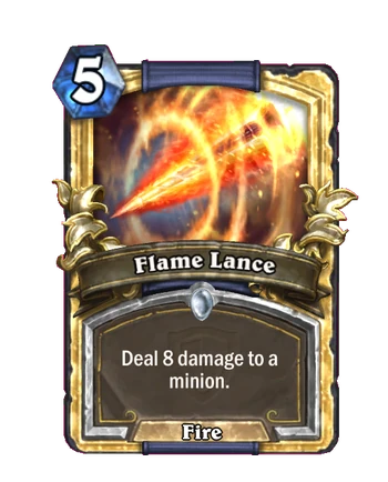 Flame Lance - Hearthstone Wiki