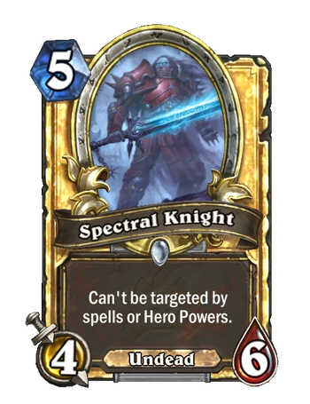 Spectral Knight - Hearthstone Wiki