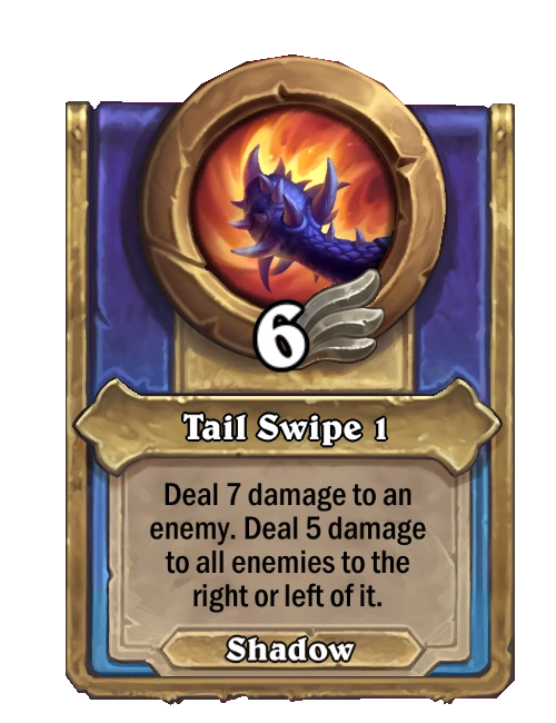 Mercenaries/Tail Swipe 1 - Hearthstone Wiki