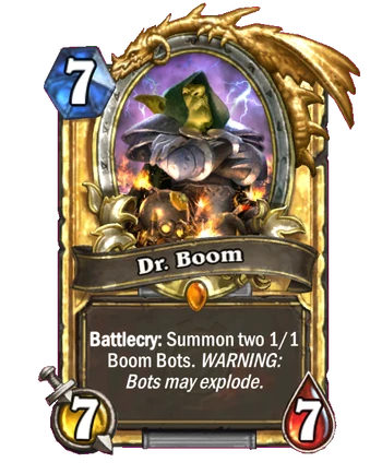 Dr. Boom - Hearthstone Wiki