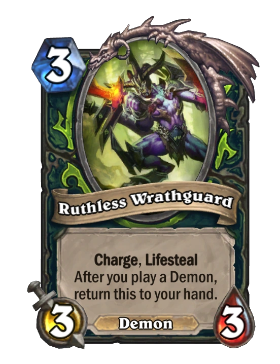 Ruthless Wrathguard - Hearthstone Wiki