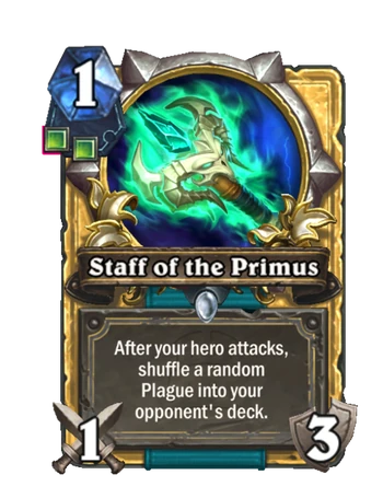 Staff of the Primus - Hearthstone Wiki