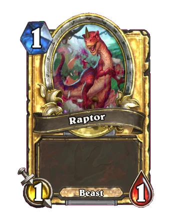 Raptor (1/1) - Hearthstone Wiki