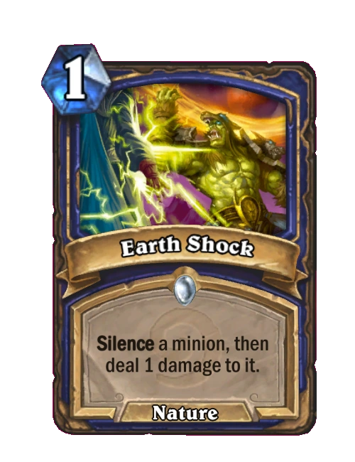 Earth Shock - Hearthstone Wiki