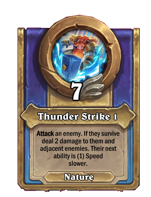 Mercenaries/Thunder Strike 1 - Hearthstone Wiki