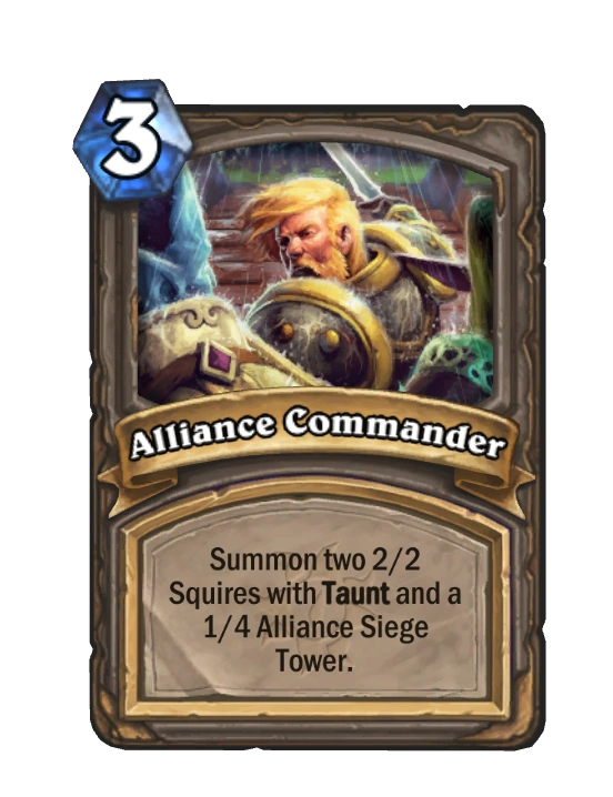Alliance Commander - Hearthstone Wiki