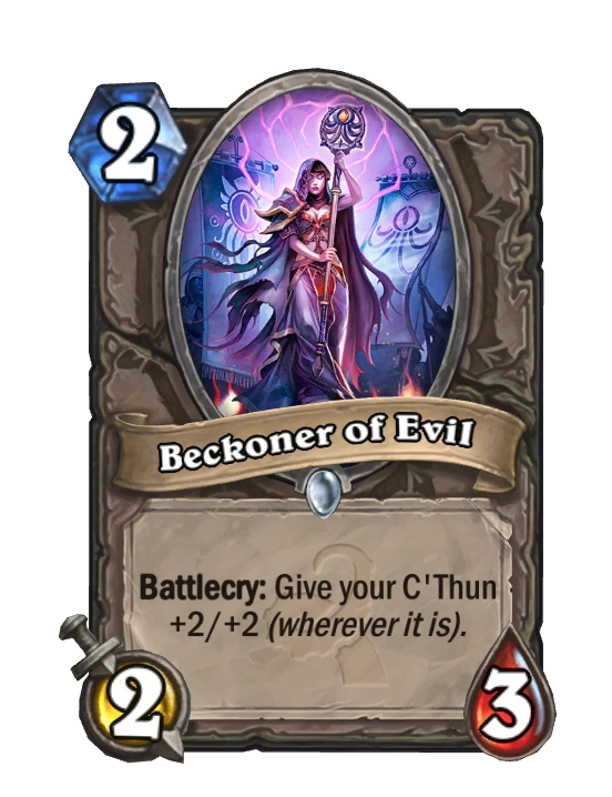 Beckoner of Evil - Hearthstone Wiki