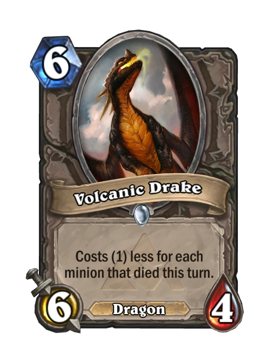 Volcanic Drake - Hearthstone Wiki