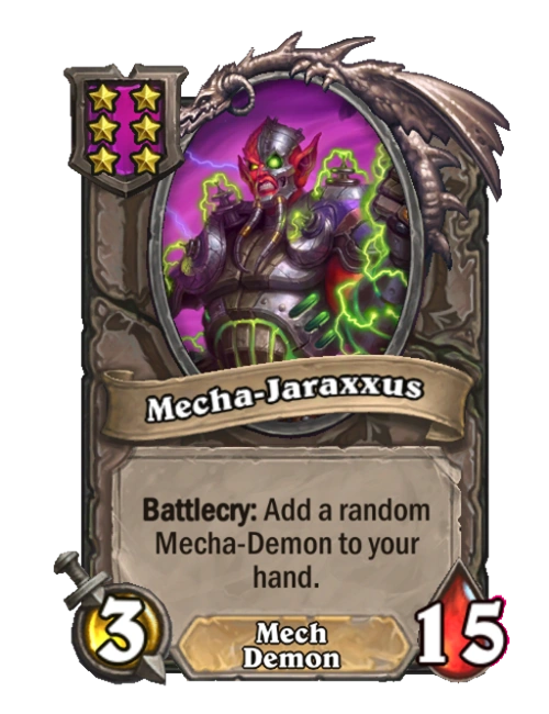 Battlegrounds/Mecha-Jaraxxus - Hearthstone Wiki