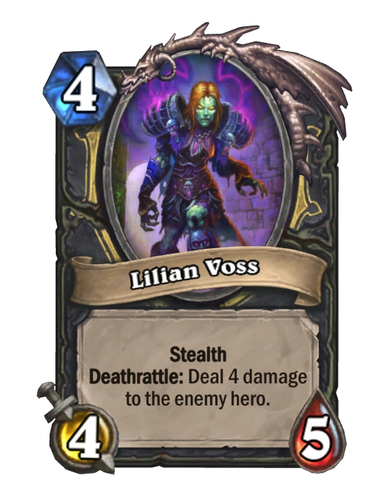 Lilian Voss (Book of Heroes) - Hearthstone Wiki
