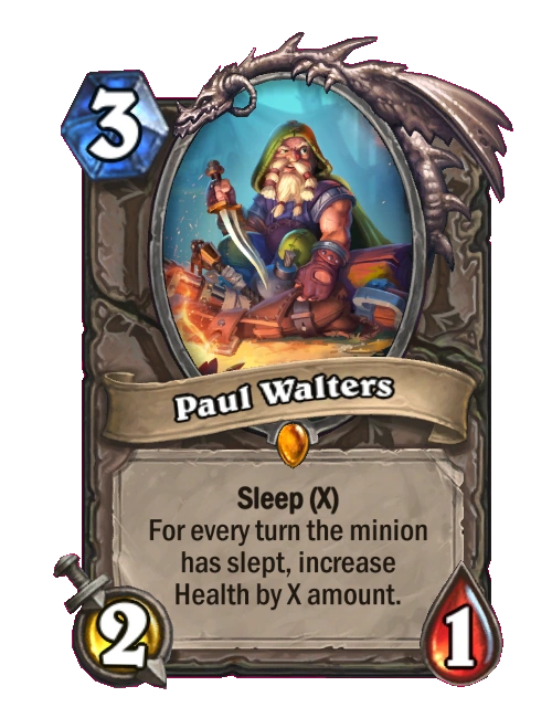 Paul Walters (Credits card) - Hearthstone Wiki
