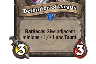 Defender Of Argus Hearthstone