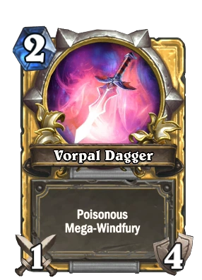Vorpal Dagger - Hearthstone Wiki