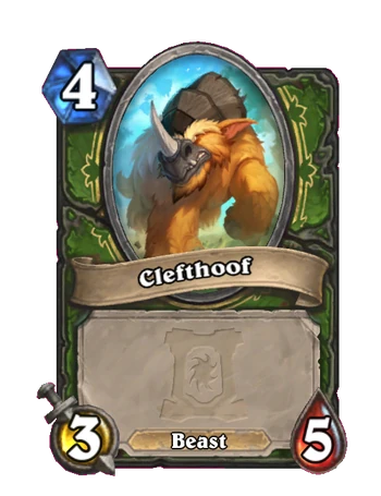 Clefthoof - Hearthstone Wiki