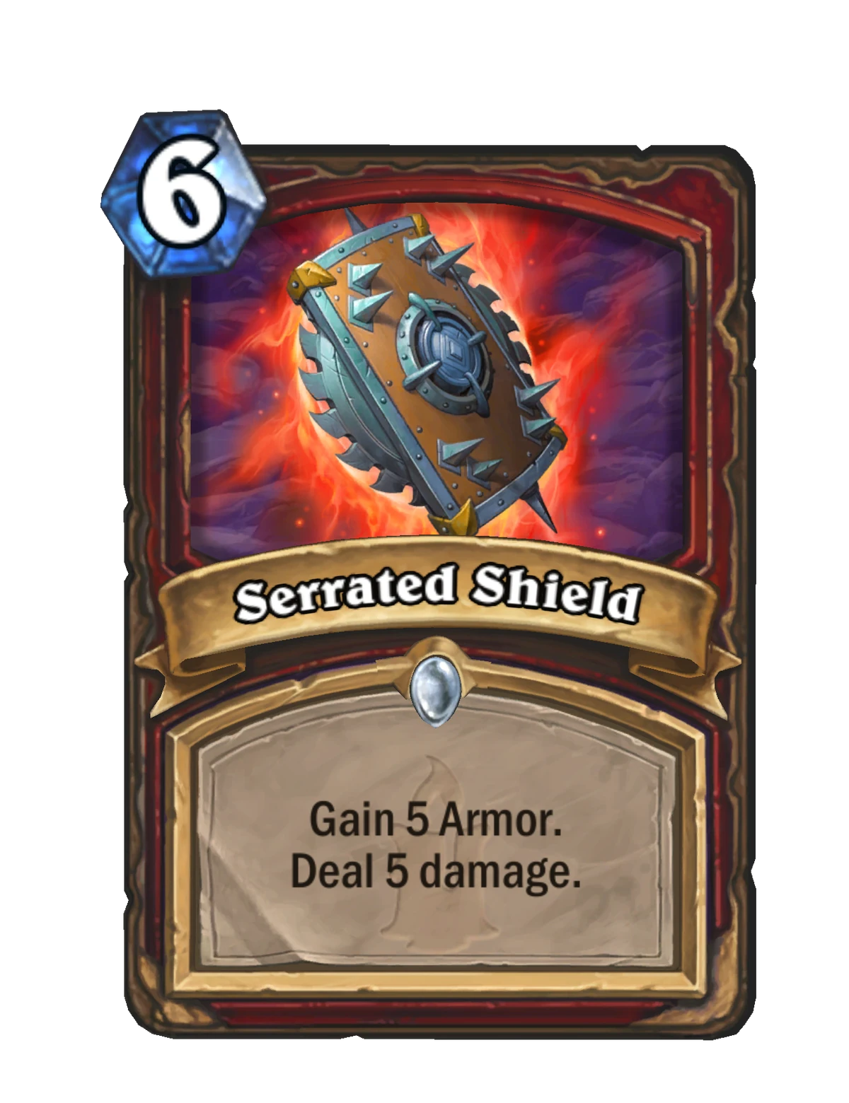 Serrated Shield - Hearthstone Wiki