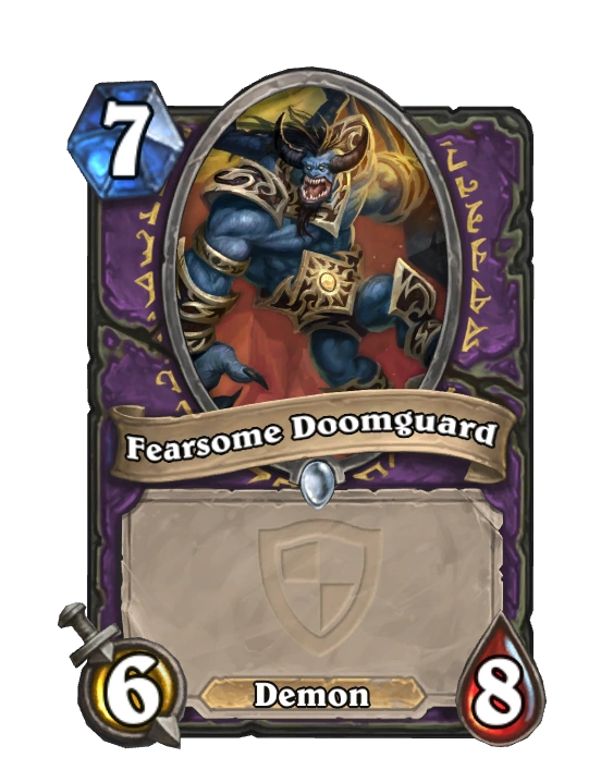 Fearsome Doomguard - Hearthstone Wiki