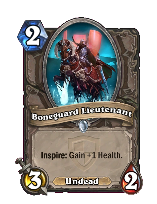 Boneguard Lieutenant - Hearthstone Wiki