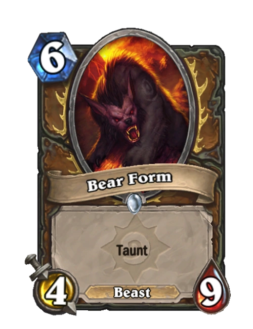 Bear Form - Hearthstone Wiki