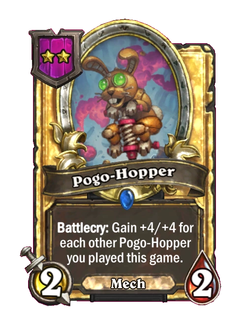 Pogo-Hopper (golden) - Hearthstone Wiki
