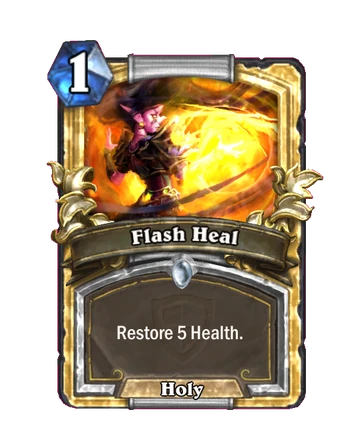 Flash Heal - Hearthstone Wiki