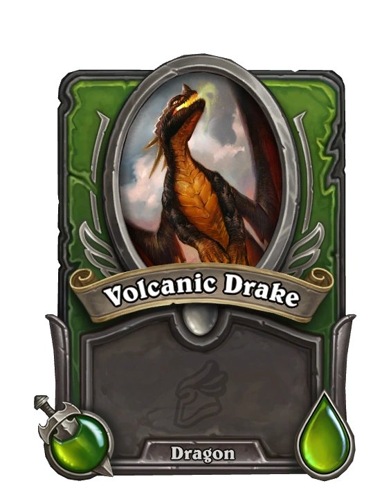 Mercenaries/Volcanic Drake - Hearthstone Wiki