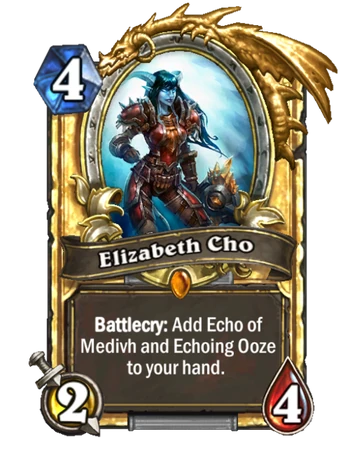 Elizabeth Cho (Credits card) - Hearthstone Wiki
