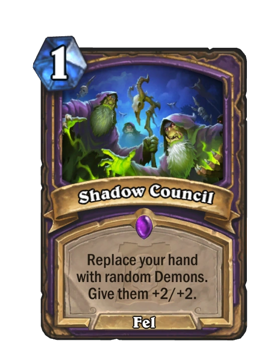 Shadow Council - Hearthstone Wiki
