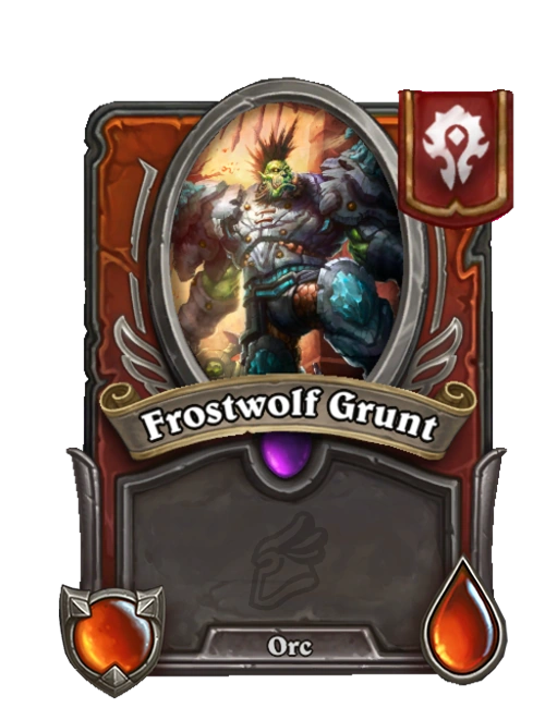 Mercenaries/Frostwolf Grunt - Hearthstone Wiki