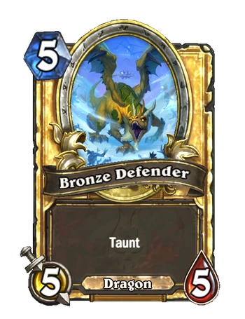Bronze Defender - Hearthstone Wiki