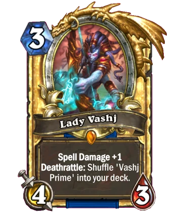Lady Vashj - Hearthstone Wiki