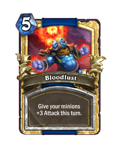 Bloodlust - Hearthstone Wiki