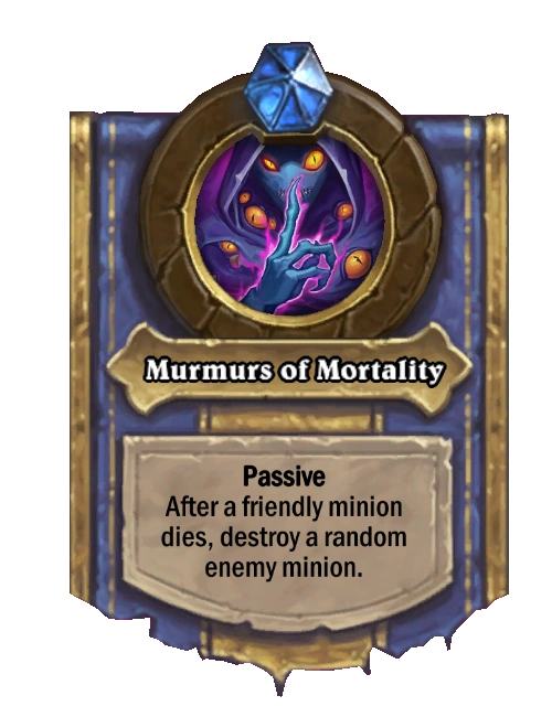 Murmurs of Mortality (Heroic) - Hearthstone Wiki