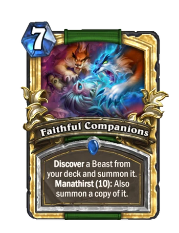 Faithful Companions - Hearthstone Wiki