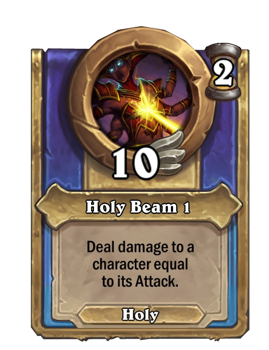 Mercenaries/Holy Beam 1 - Hearthstone Wiki